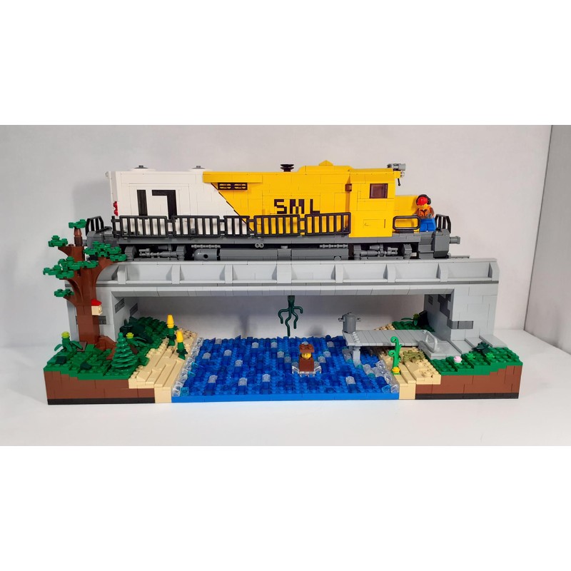 LEGO MOC-64252 US Diesel-electric locomotive by SpeedHunCreations ...