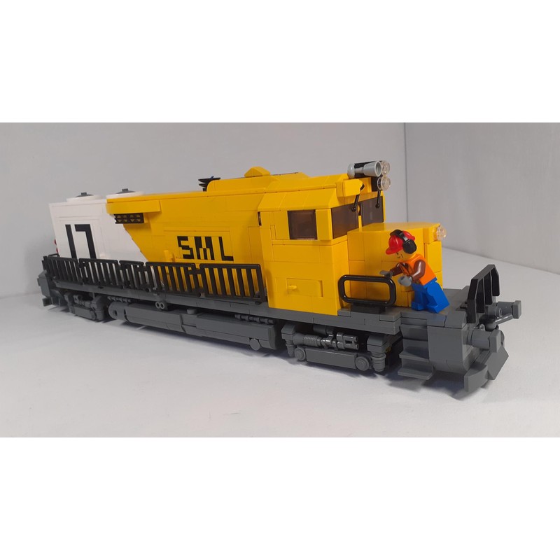 LEGO MOC US Diesel-electric locomotive by SpeedHunCreations ...