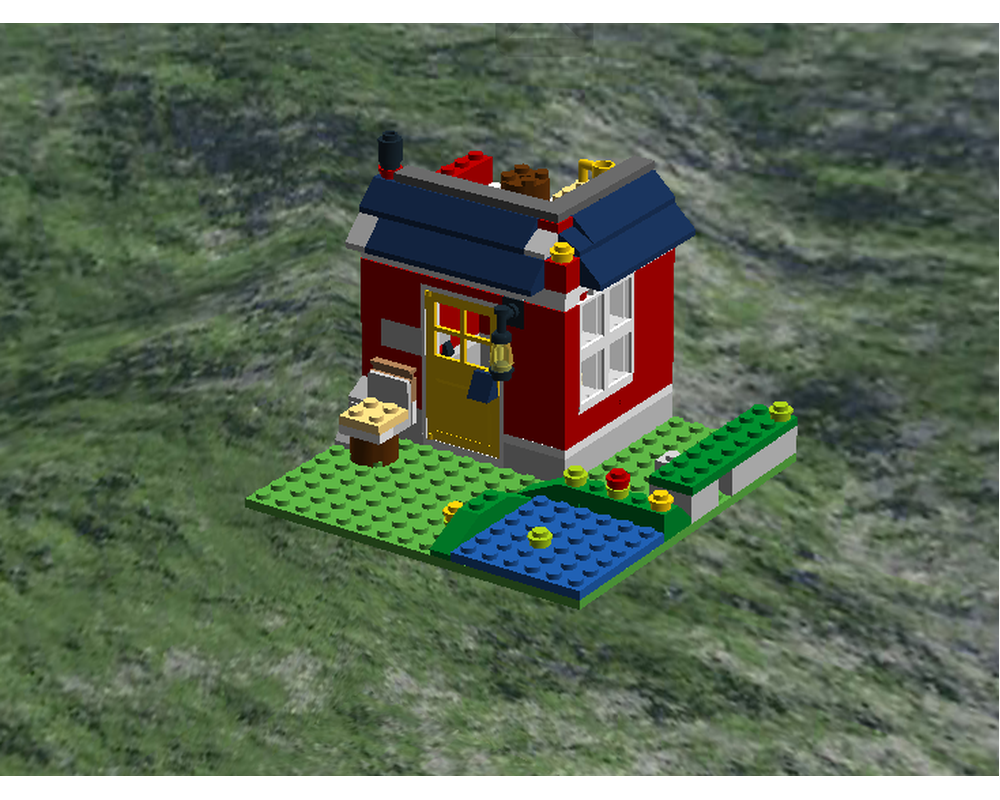 LEGO MOC House With Rooftop by legomanyaki | Rebrickable - Build with LEGO