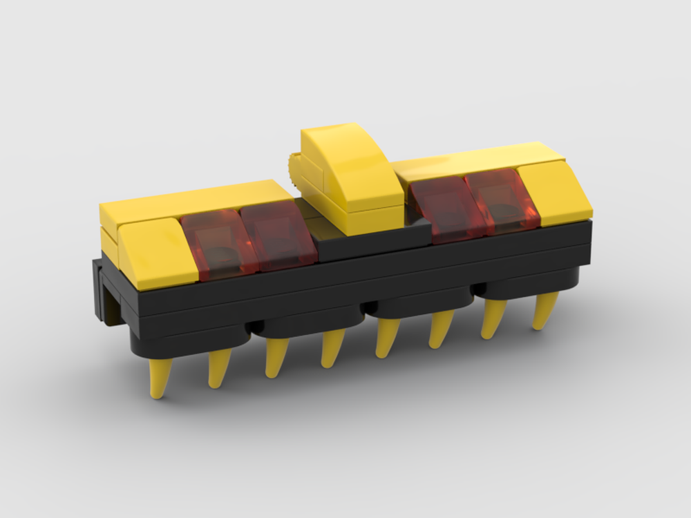 LEGO MOC Motor Grader by HaulingBricks | Rebrickable - Build with LEGO