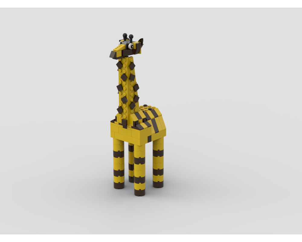 LEGO MOC Giraffe by ervit | Rebrickable - Build with LEGO