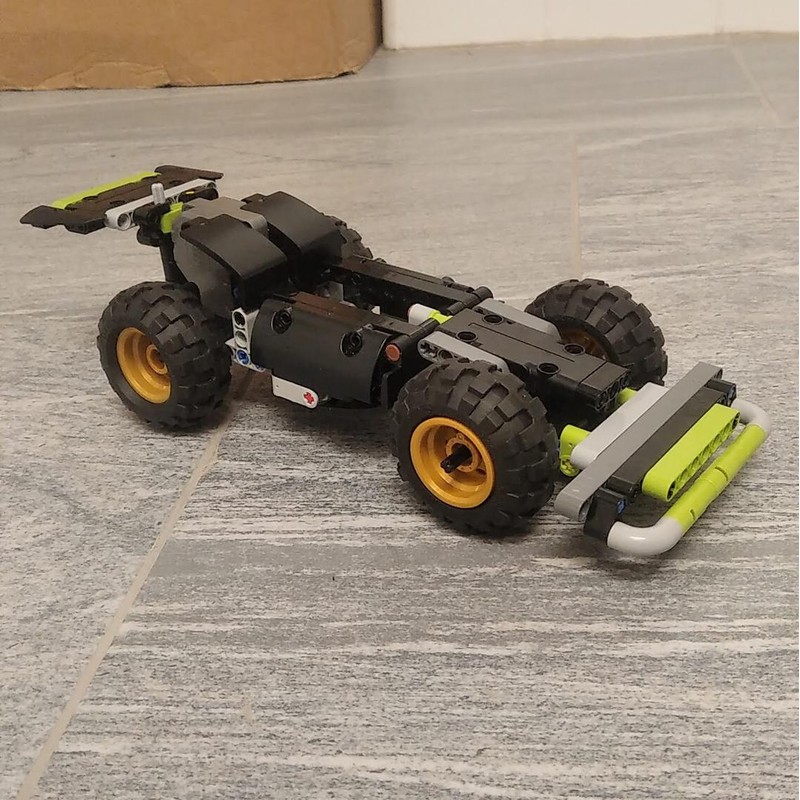 LEGO MOC Offroad formula one car 42118 by Davabo | Rebrickable - Build ...