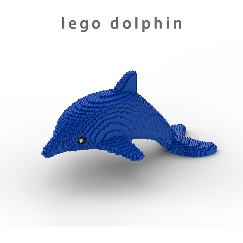 LEGO MOC lego dolphin by xiaowang | Rebrickable - Build with LEGO