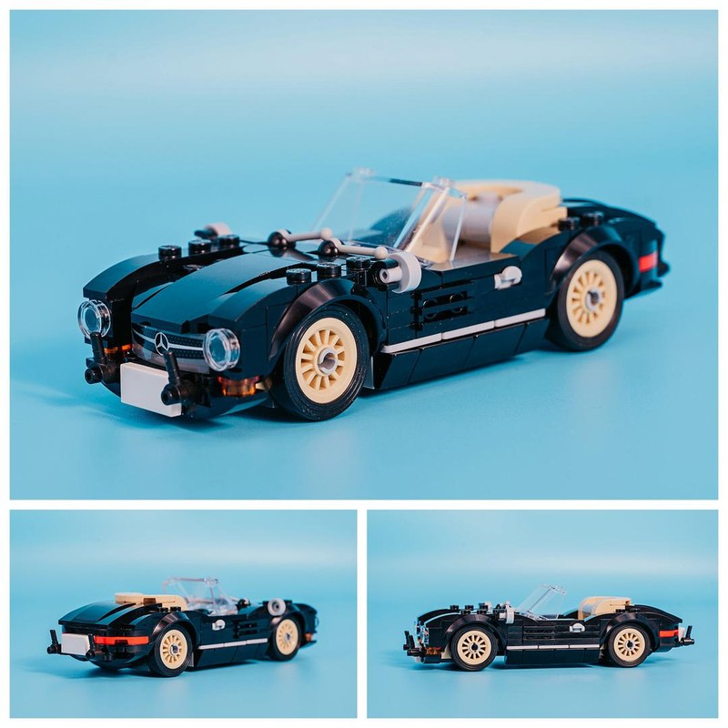 LEGO MOC 300 SL Roadster by mobricker | Rebrickable - Build with LEGO
