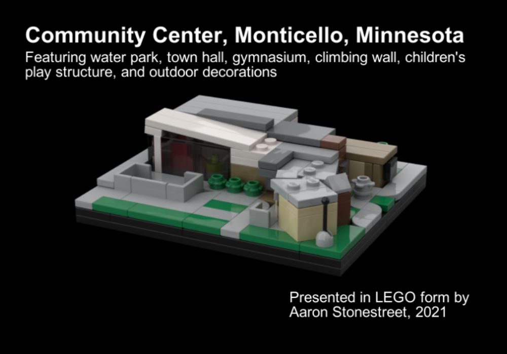 LEGO MOC Community Center by AaronS | Rebrickable - Build with LEGO