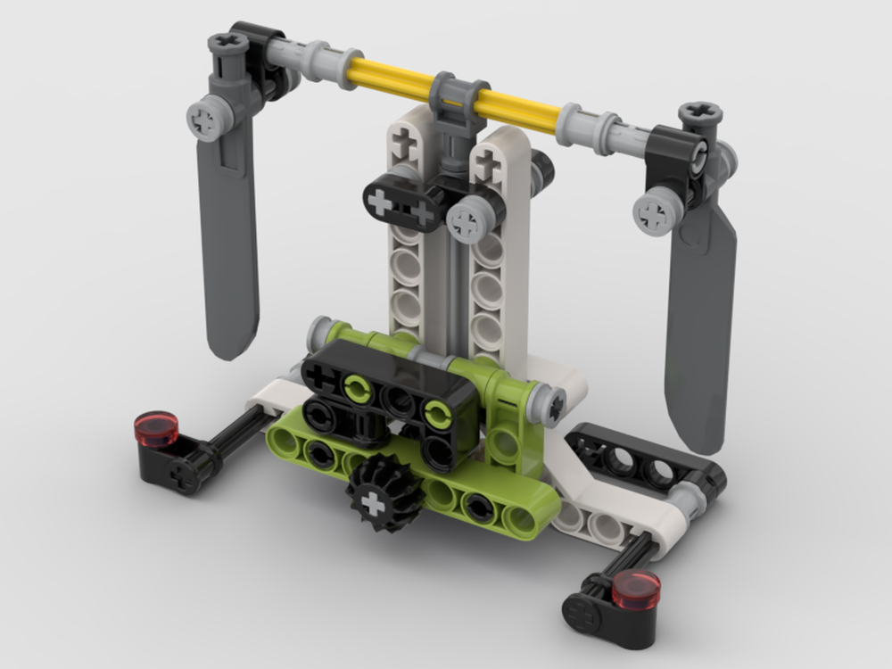 LEGO MOC 30465 Spinning Blade Machine by artemisovsky | Rebrickable ...