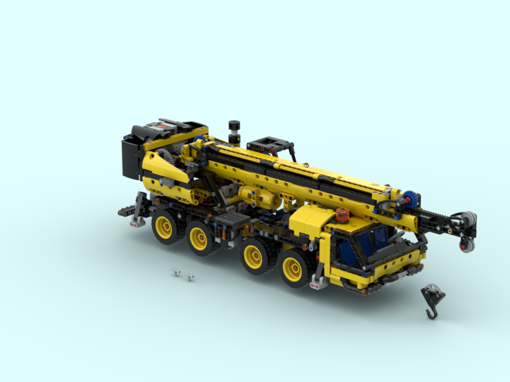 LEGO MOC Modified 42108 PF IR with pneumatic by Target86 | Rebrickable ...