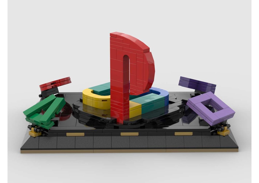 LEGO MOC Playstation Tribute by GregBurner | Rebrickable - Build with LEGO