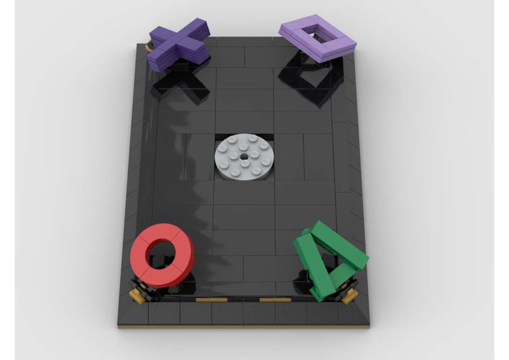 LEGO MOC Playstation Tribute by GregBurner | Rebrickable - Build with LEGO