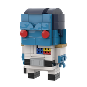 LEGO MOC Grand Admiral Thrawn Brickheadz (UPDATED MODEL) by FMbricks ...