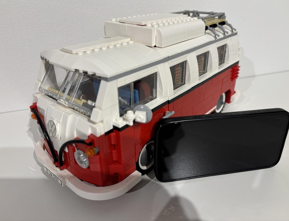 LEGO MOC 10220 VW Bus RC Conversion by Cyrix | Rebrickable - Build with ...