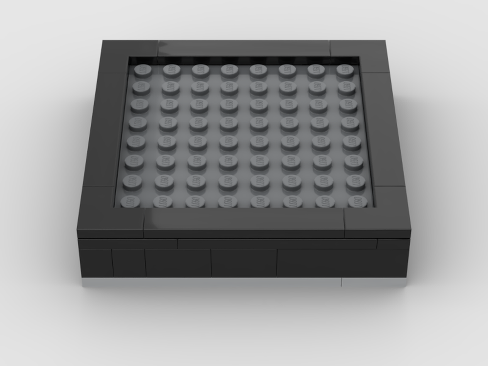 LEGO MOC Baseplate 1x1(8x8 Brick Pins) by atributes16 | Rebrickable ...