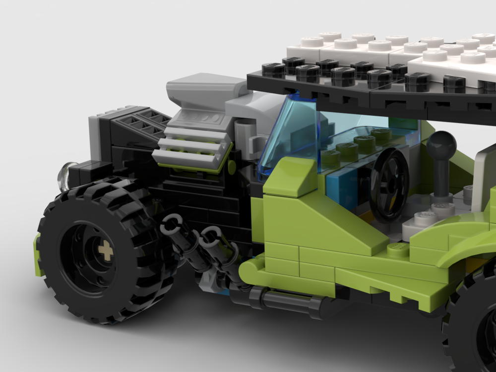 LEGO MOC 31074 - Rat Rod by KlintIsztvud | Rebrickable - Build with LEGO