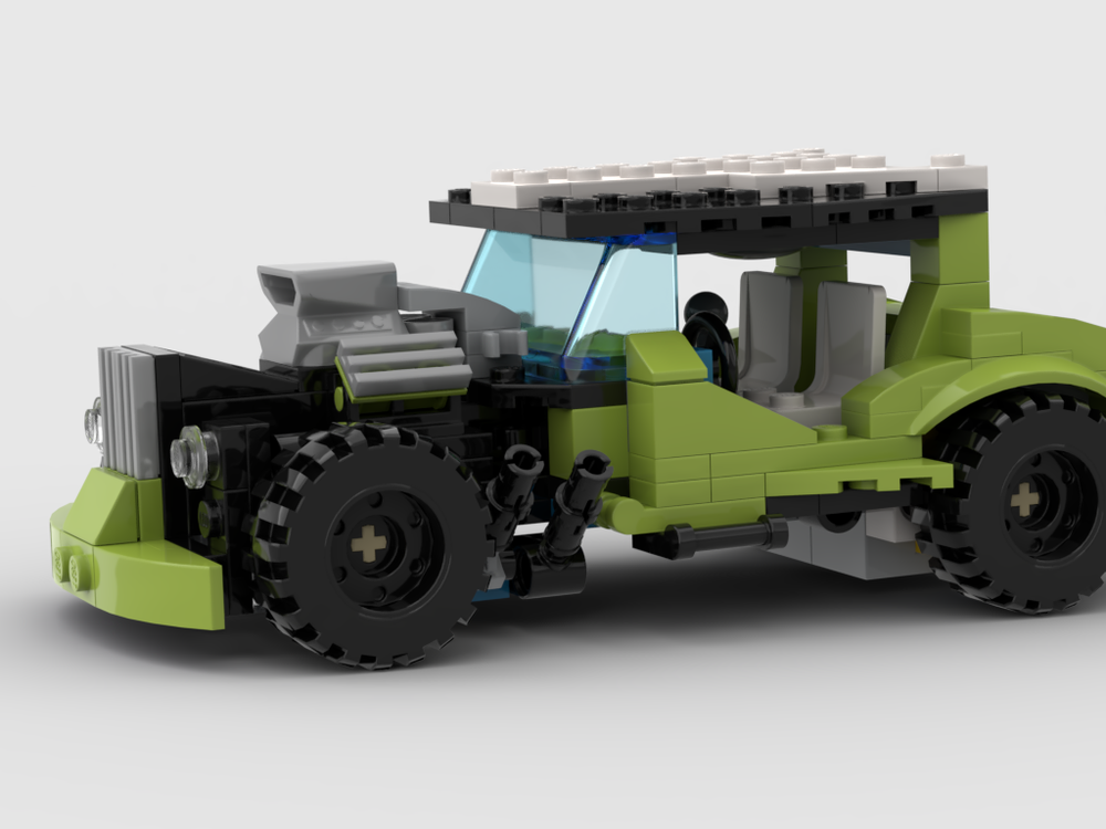 LEGO MOC 31074 - Rat Rod by KlintIsztvud | Rebrickable - Build with LEGO