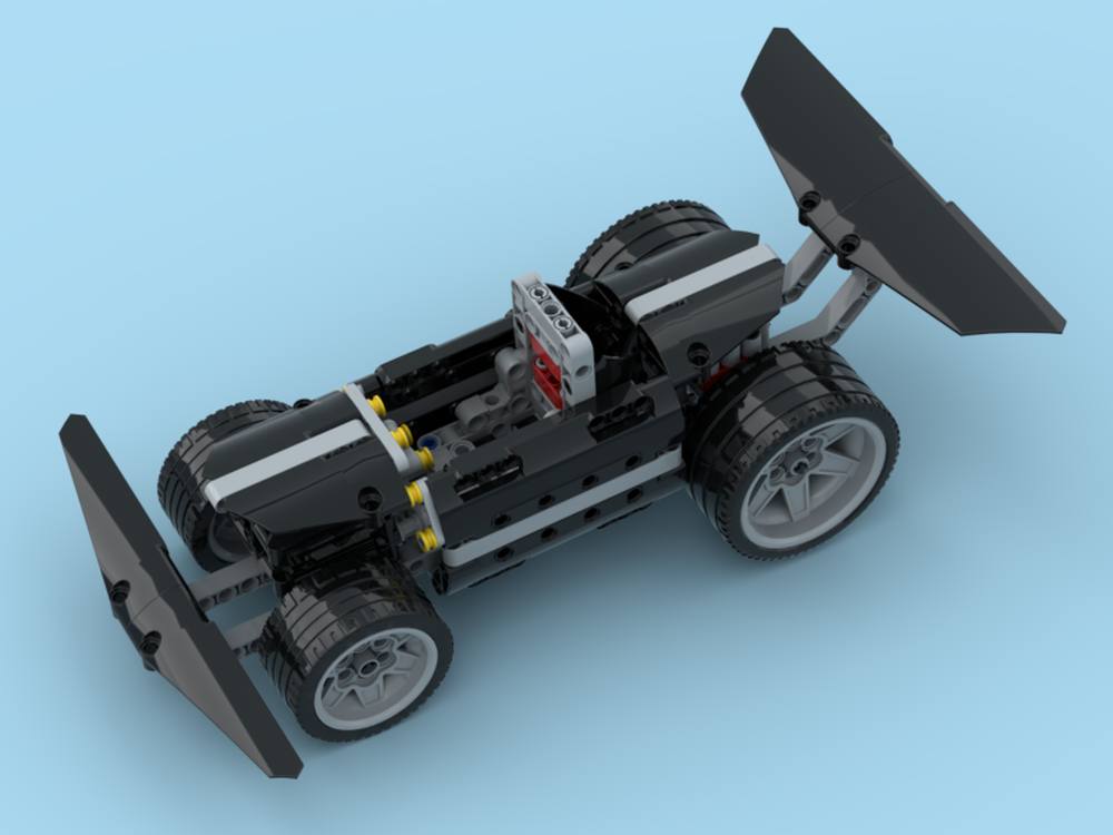 LEGO MOC Formula Racing Car by eusebiovaz | Rebrickable - Build with LEGO