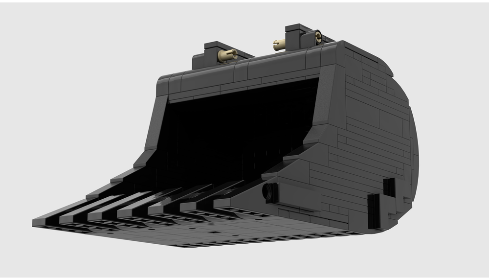 LEGO MOC Volvo excavator Bucket EC750 by Simizabel | Rebrickable ...