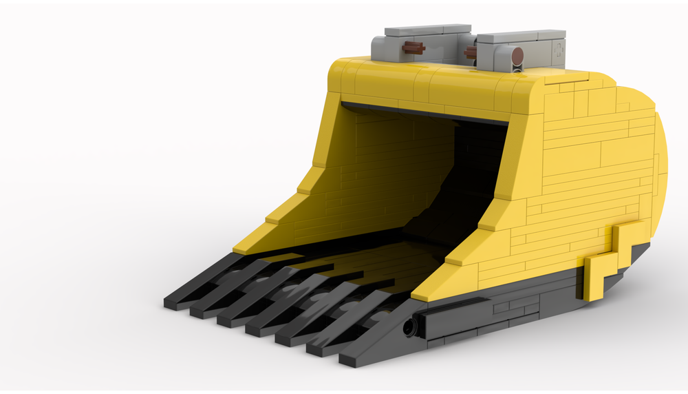 LEGO MOC Volvo excavator Bucket EC750 by Simizabel | Rebrickable ...
