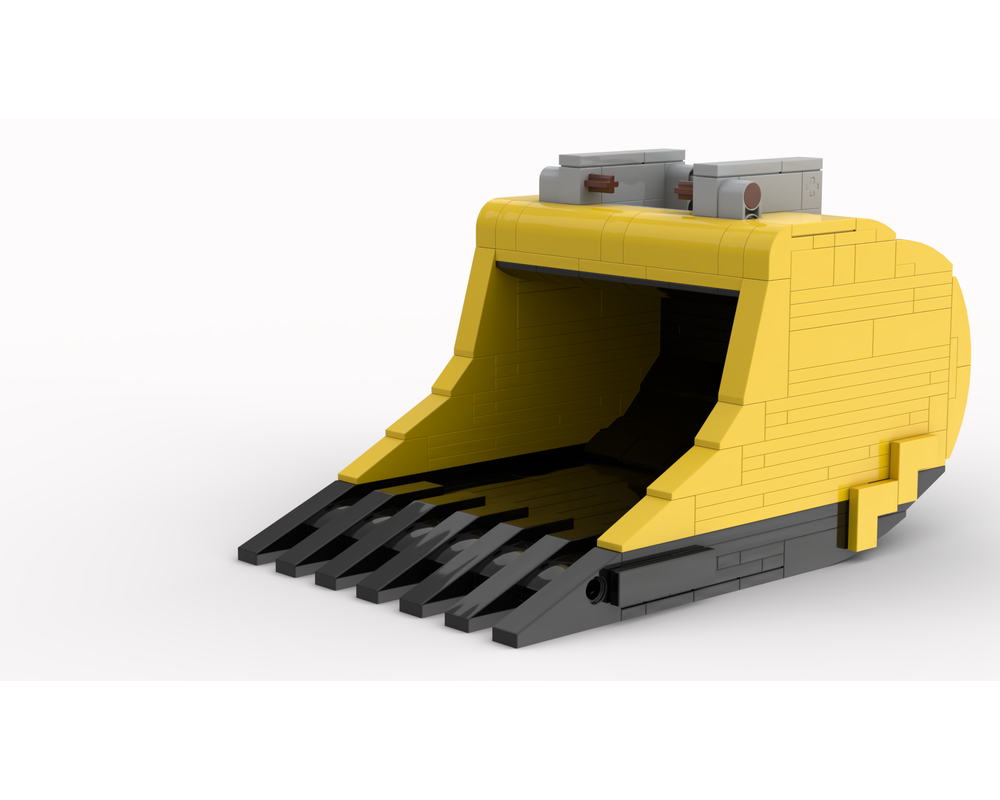 LEGO MOC Volvo excavator Bucket EC750 by Simizabel | Rebrickable ...