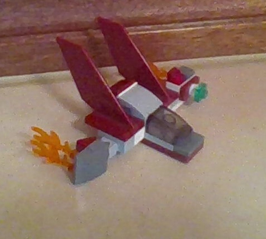 Lego Moc Micro Starfighter By Noob83 Rebrickable Build With Lego