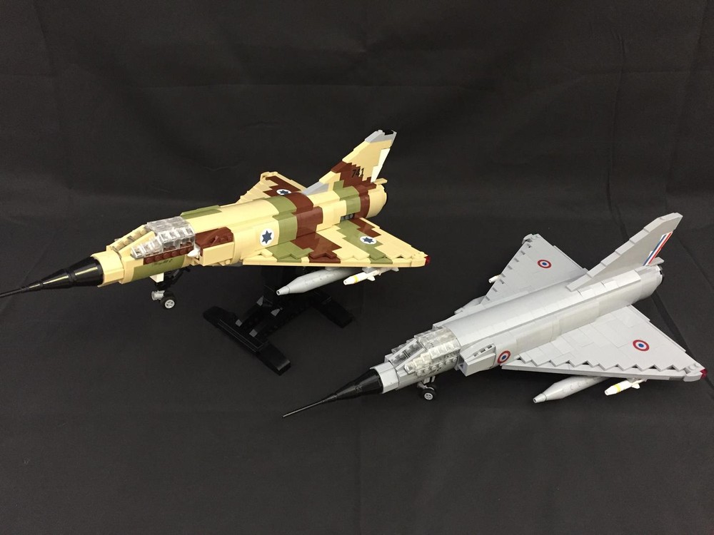 LEGO MOC IDF Mirage IIIC Jet Interceptor by brickdefense | Rebrickable ...