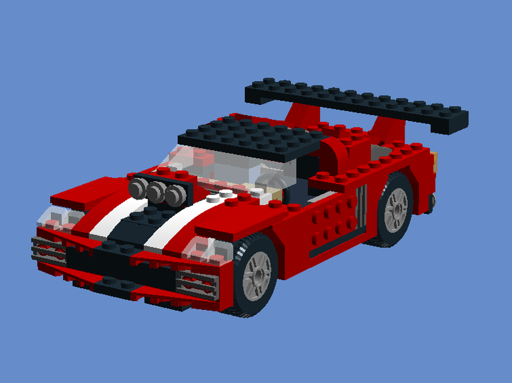 LEGO MOC 5867 Supercar by ARJBros | Rebrickable - Build with LEGO