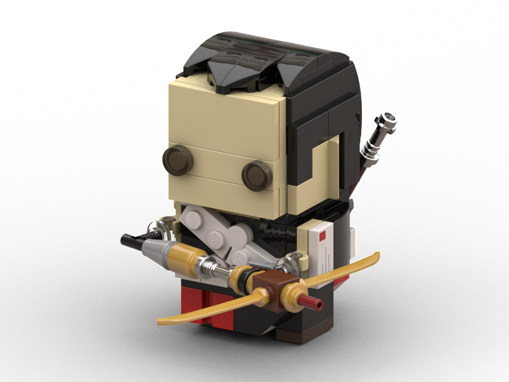 LEGO MOC Chirrut imwe Brickheadz by cdn | Rebrickable - Build with LEGO