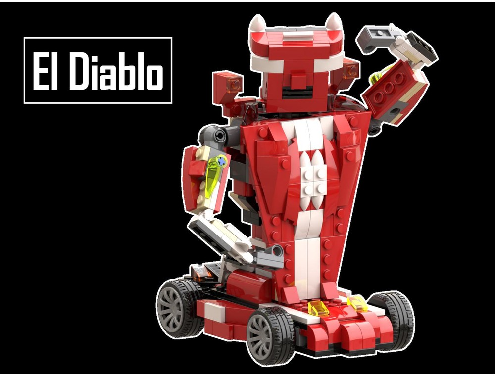 LEGO MOC 31024 Alternate Robot El Diablo by Kubaccino | Rebrickable ...