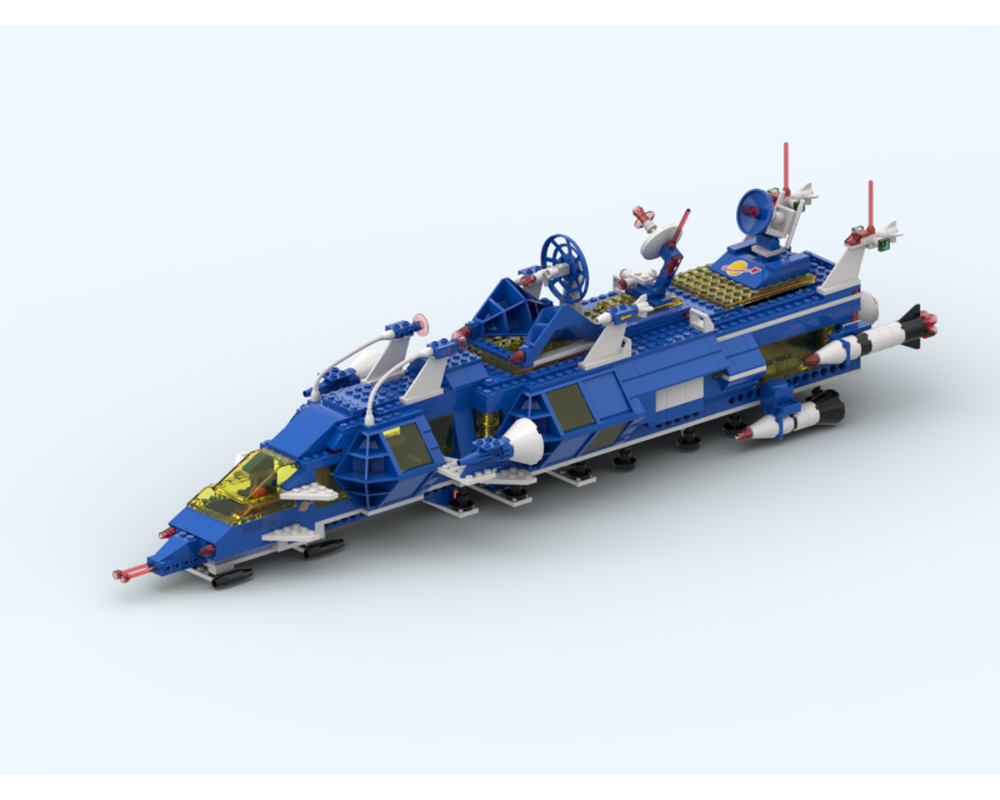 LEGO MOC Rocket Launcher Module 6985 by ilcontepier | Rebrickable ...