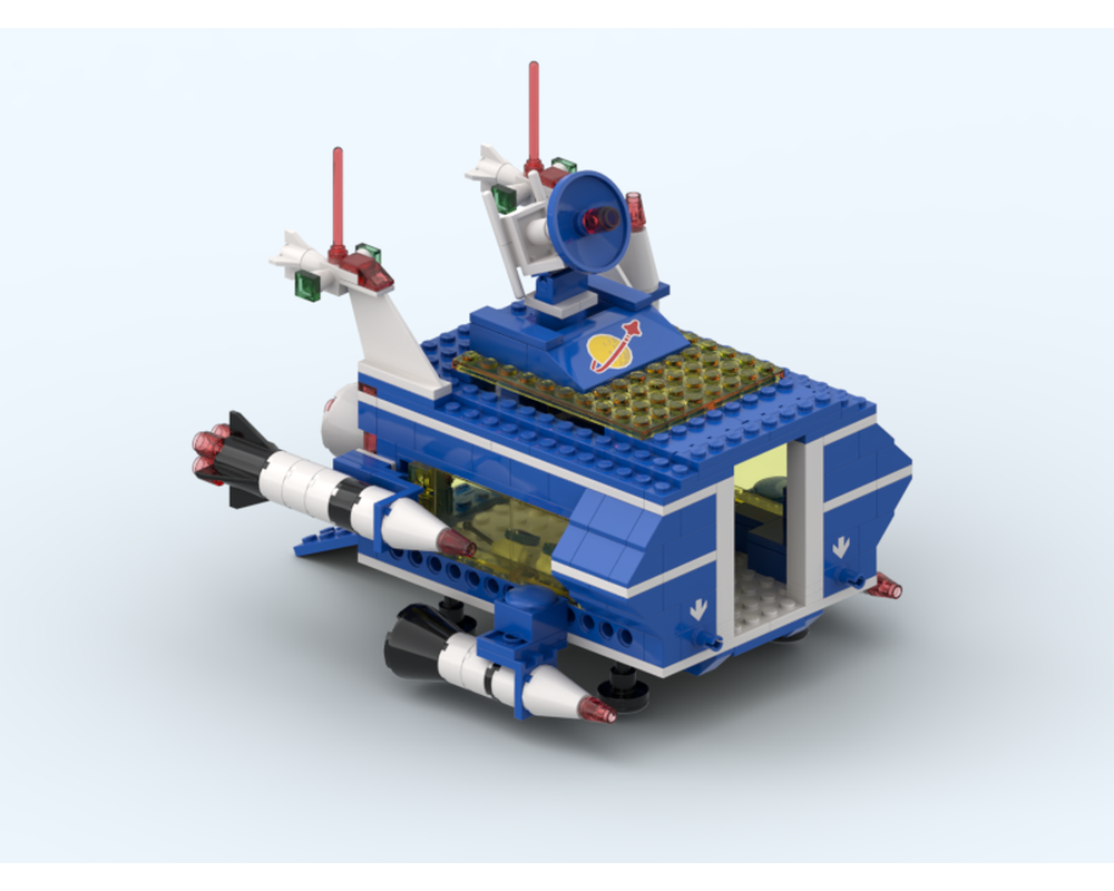LEGO MOC Rocket Launcher Module 6985 by ilcontepier | Rebrickable ...