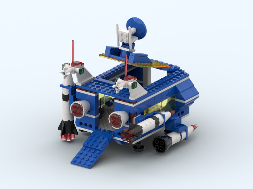 LEGO MOC Rocket Launcher Module 6985 by ilcontepier | Rebrickable ...