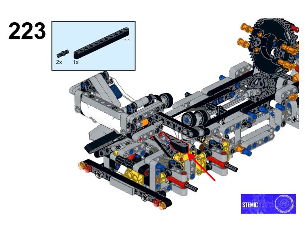 LEGO MOC RC MOD 42112 cement mixer V2 by STEMICBRICKS | Rebrickable ...