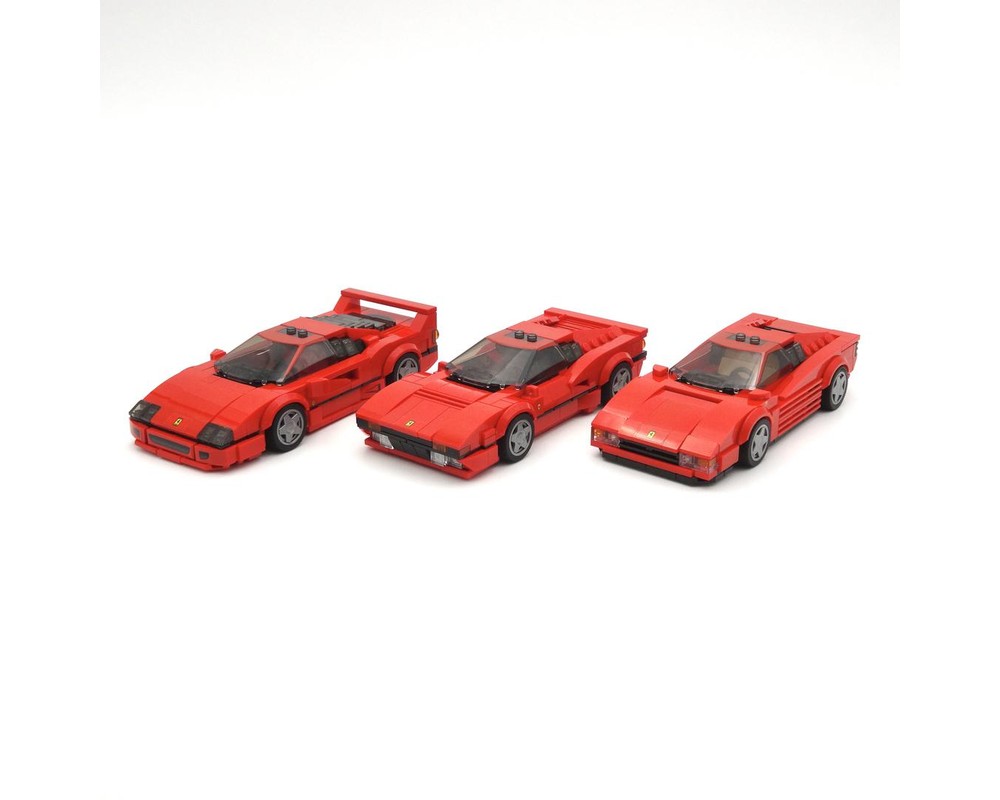 LEGO MOC Ferrari 80s Classics Bundle by barneius | Rebrickable - Build ...