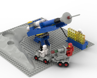 LEGO Set 483-1 Alpha-1 Rocket Base (1979 Space > Classic Space ...
