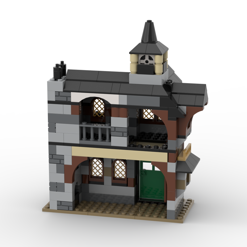 LEGO MOC Simple Medieval House by jorah | Rebrickable - Build with LEGO