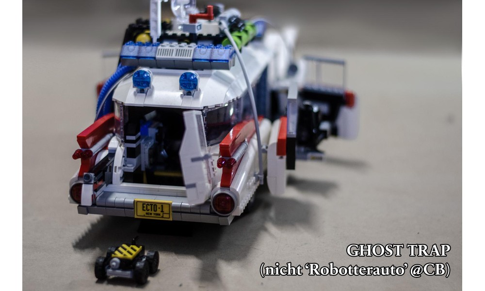 LEGO MOC ECTO-1 RC Upgrade (LEGO 10274) - motorization MOD ghost ...