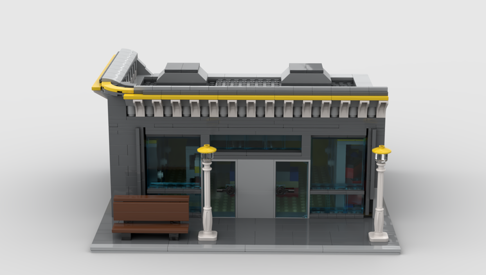 LEGO MOC All-in-One Store by brickster2310 | Rebrickable - Build with LEGO
