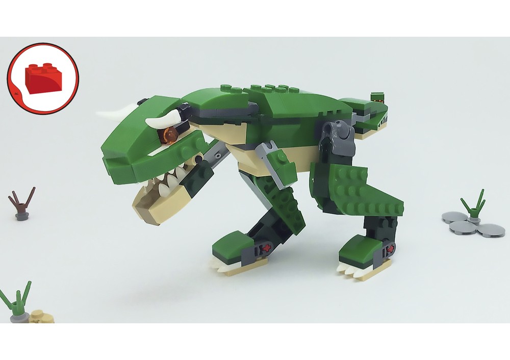 LEGO MOC Carnotaurus Dinosaur - Lego 31058 Alternative Build by Bricks ...