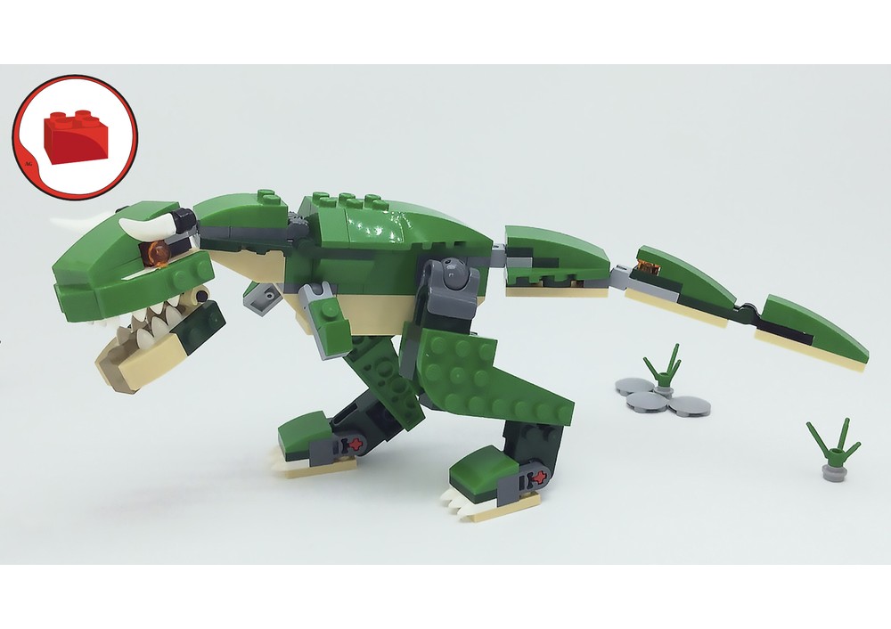 LEGO MOC Carnotaurus Dinosaur - Lego 31058 Alternative Build by Bricks ...
