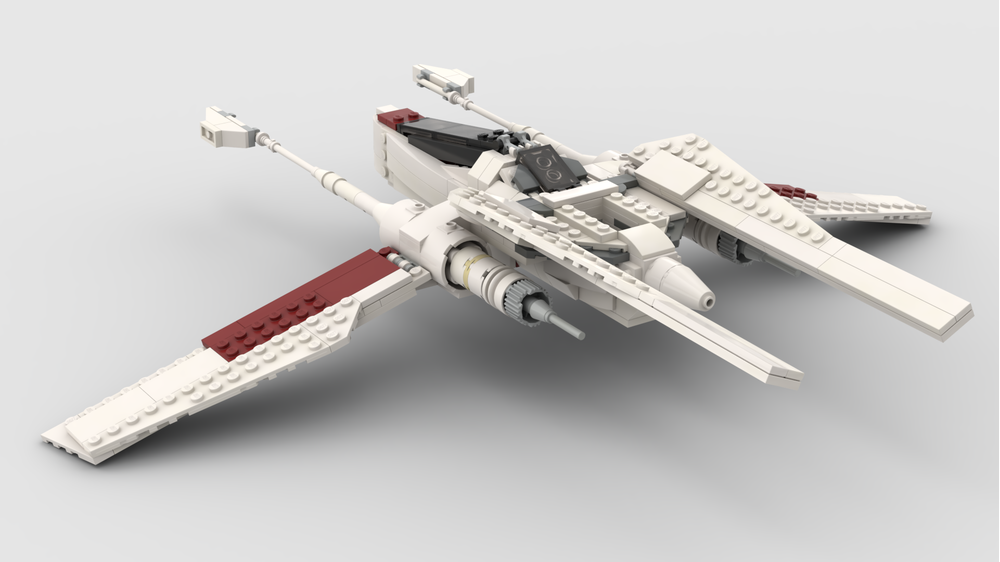 LEGO MOC Vector Starfighter High Republic minifigure scale by ...