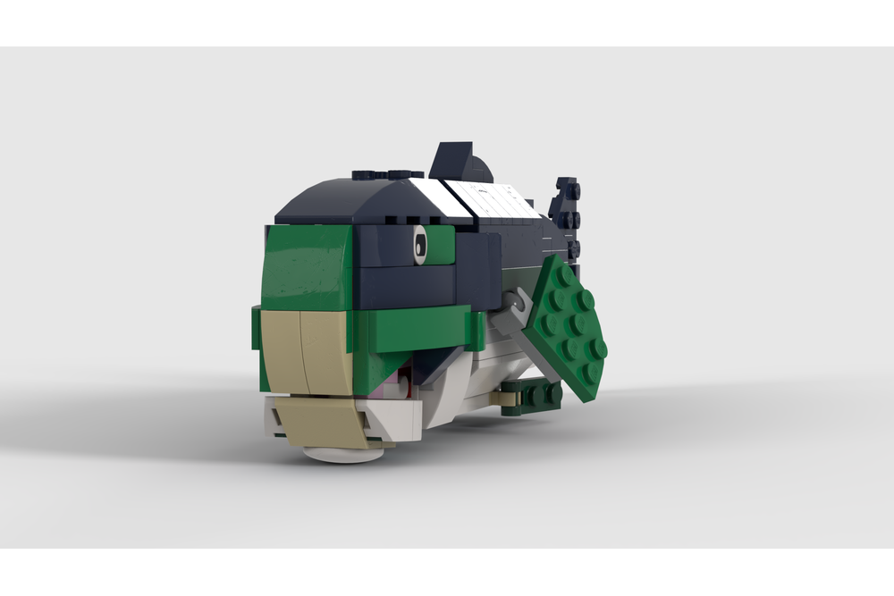 LEGO MOC Parrotfish 31088 + 31058 2 to 1 by Janik | Rebrickable - Build ...