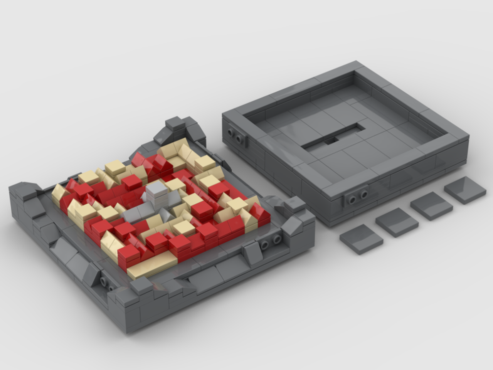 LEGO MOC Mini Cathedral ToGo by Gobboleone | Rebrickable - Build with LEGO