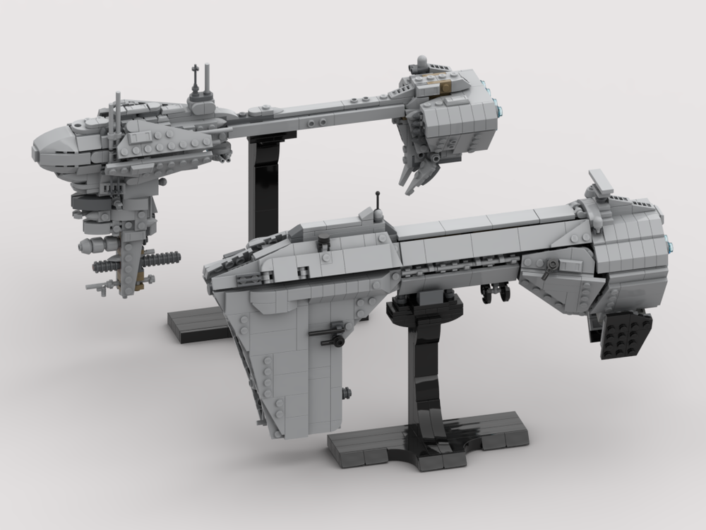 LEGO MOC Imperial Nebulon-B Frigate by Toxovolist | Rebrickable - Build ...