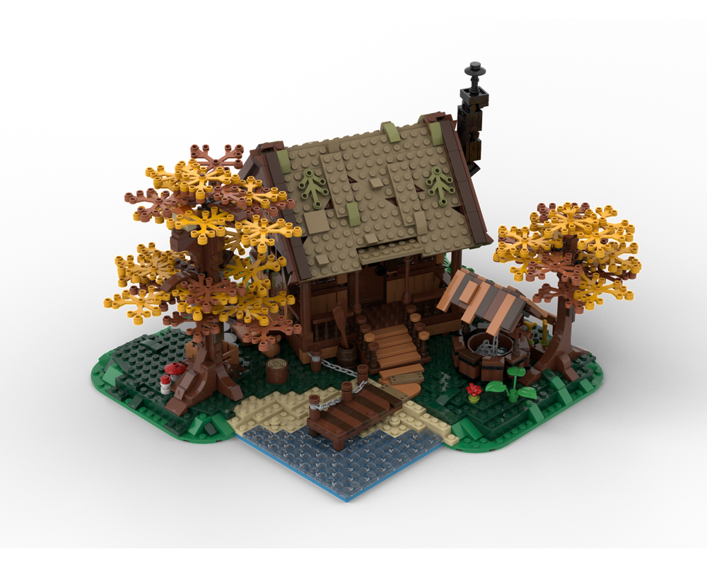 LEGO MOC Family Cabin by Gr33tje13 | Rebrickable - Build with LEGO