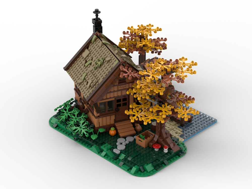 LEGO MOC Family Cabin by Gr33tje13 | Rebrickable - Build with LEGO