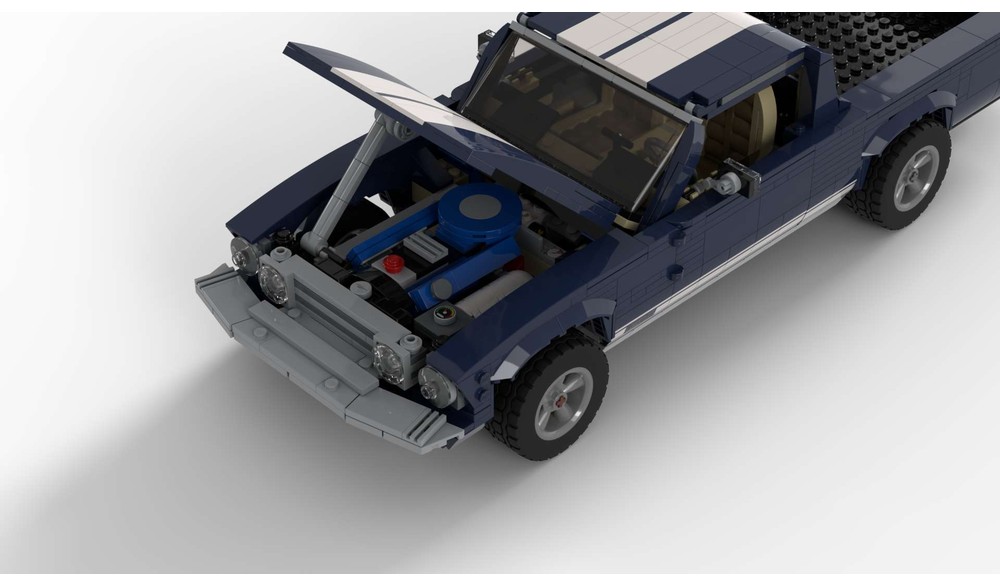 LEGO MOC Ford Ranchero (10265) by besbasdesign | Rebrickable - Build ...