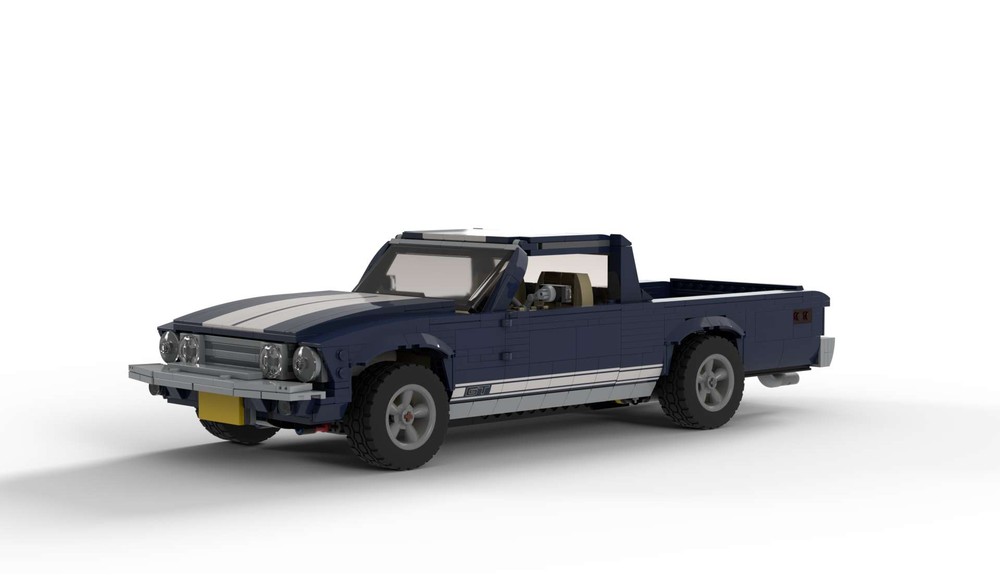 LEGO MOC Ford Ranchero (10265) by besbasdesign | Rebrickable - Build ...
