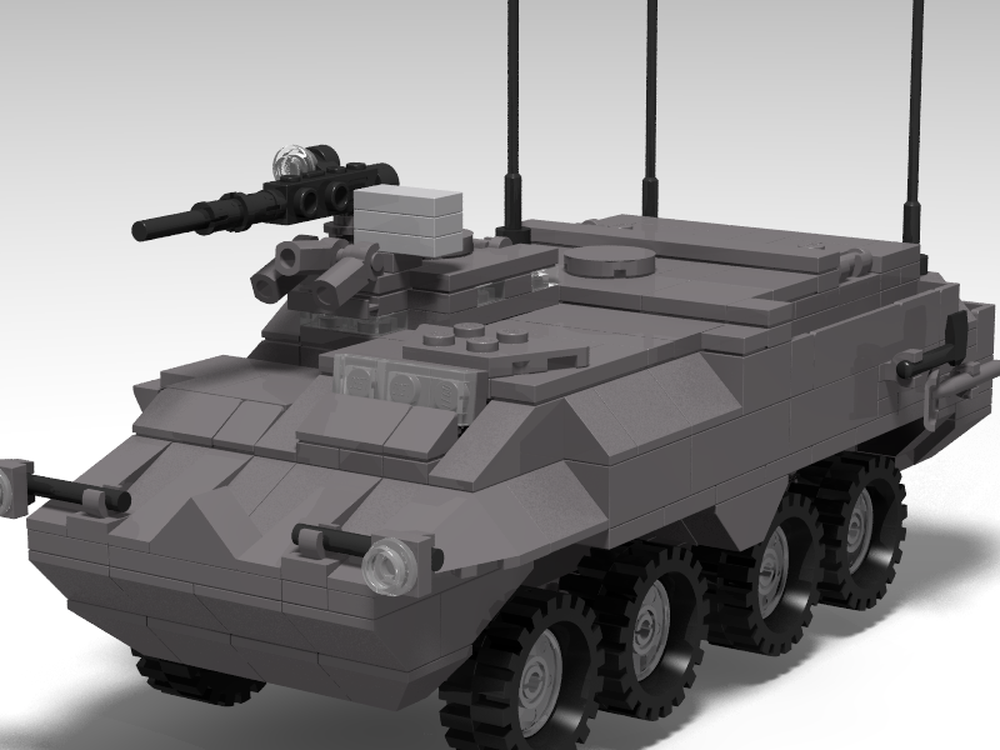 LEGO MOC M1126 Stryker ICV by gunsofbrickston | Rebrickable - Build ...