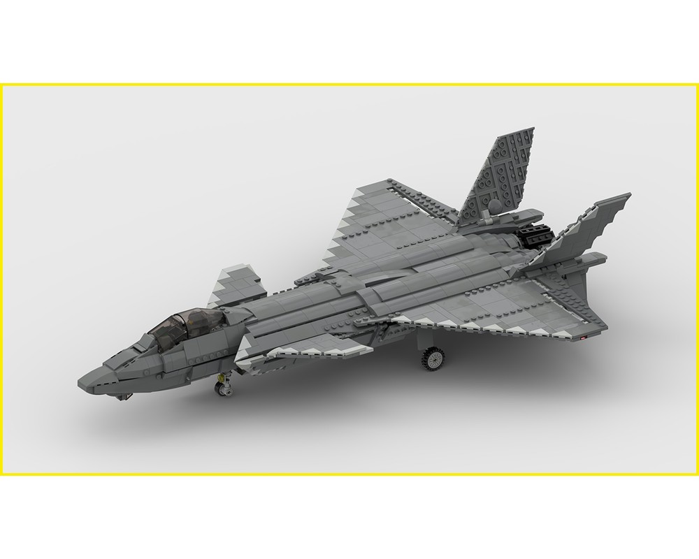 LEGO MOC Chengdu J-20 STEALTH Fighter | 1:34 Scale by DarthDesigner ...