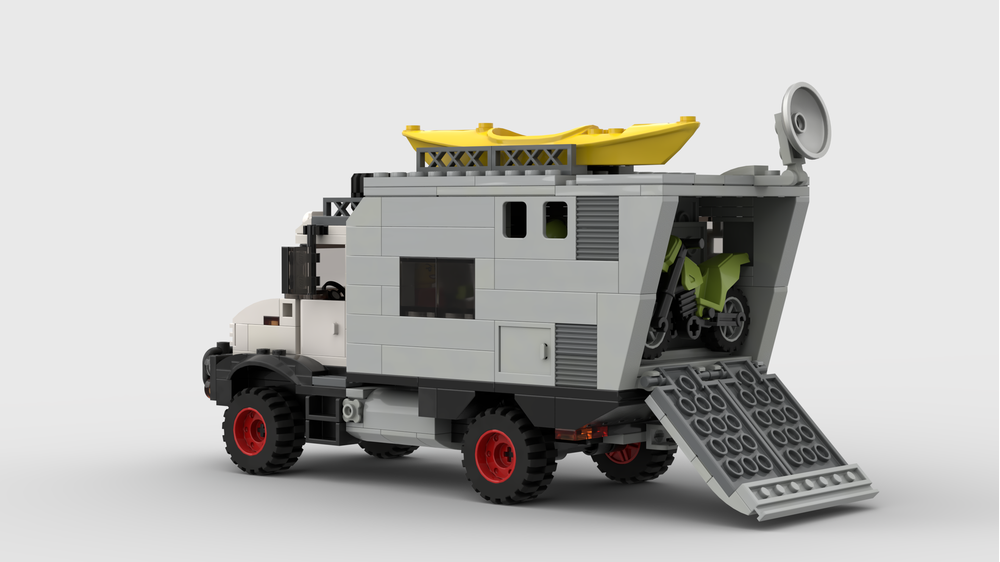 LEGO MOC UNIMOG camper by sc.brix | Rebrickable - Build with LEGO
