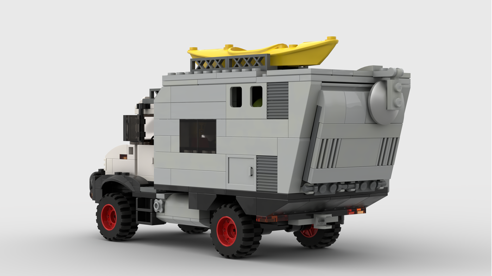 LEGO MOC UNIMOG camper by sc.brix | Rebrickable - Build with LEGO